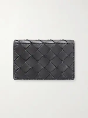 Bottega Veneta Intrecciato Leather Cardholder