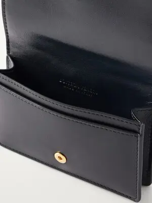 Bottega Veneta Cassette Intrecciato Leather Cardholder