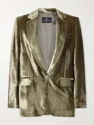 Etro Velvet Blazer
