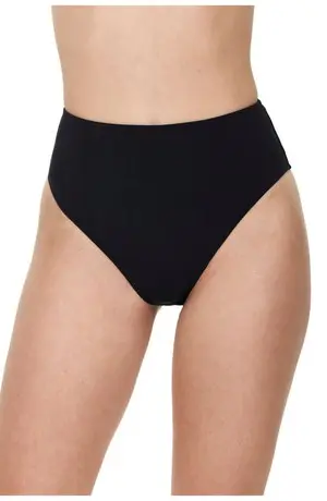 GOTTEX Modern Muse High Waist Bikini Bottom - Black
