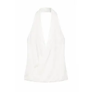Carmen Says Solea Wrap Top - White