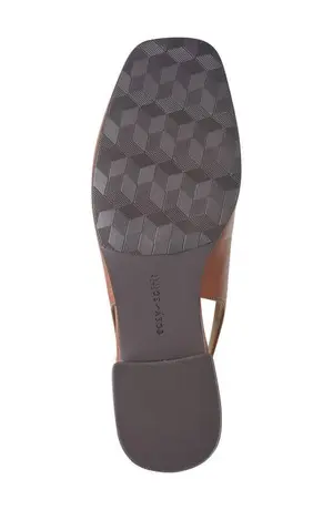 Easy Spirit Farida Slingback Pump With Square Toe - Medium Brown