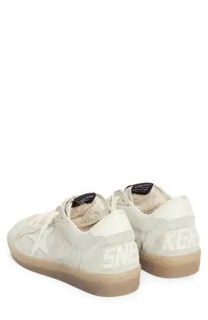 GOLDEN GOOSE Ball Star Low Top Suede Sneakers - Seedpearl