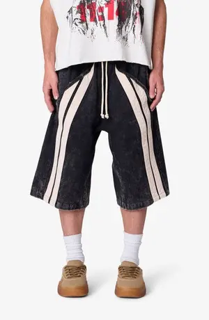 Mnml Ultra Baggy Stripe Twill Shorts
