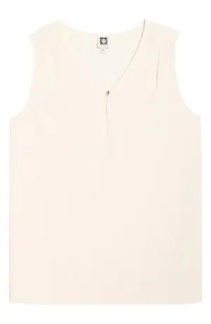 Anne Klein Keyhole Sleeveless Top