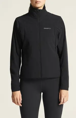 CRAFT Performance Zip-up Jacket - Black