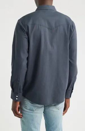 Pendleton Dillon Cotton Twill Snap-up Western Shirt