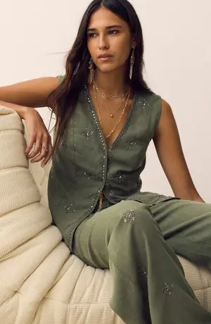 PER UNA BY M&S Embellished Vest