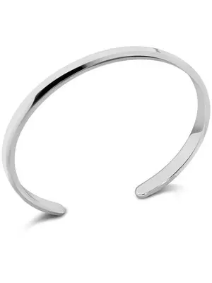 DEVATA 925 Sterling Rhodium-plated Cuff Bracelet