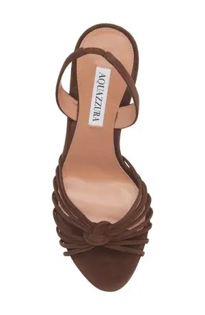 AQUAZZURA Serenity Slingback Wedge Sandals