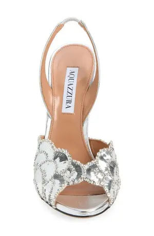 AQUAZZURA Ce Soir Slingback Sandal