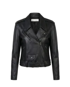 ALYSON EASTMAN Moto Jacket - Black