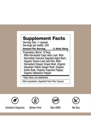 DR. SCHULZE'S Intestinal Formula #1 For Colon Health Support And Regular Bowel Movements