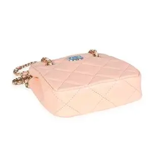 Chanel Quilted Lambskin Shopping Bag