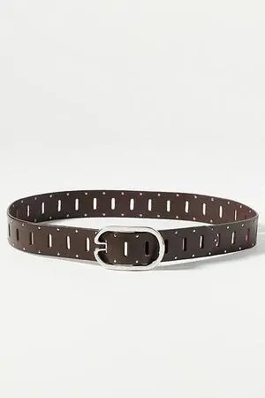 Anthropologie Studded Belt - Brown