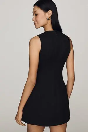 MAUDE CLUB Sleeveless Embellished Mini Dress