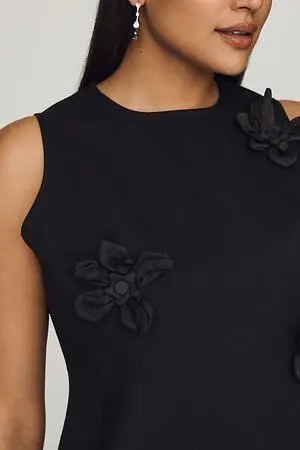 MAUDE CLUB Sleeveless Embellished Mini Dress