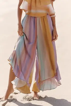 CELANDINE Ruffle Harem Pants