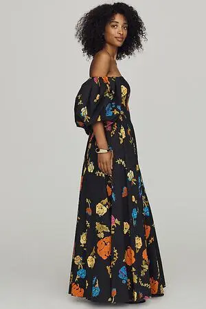 Caroline Constas Christa Off-shoulder Maxi Dress