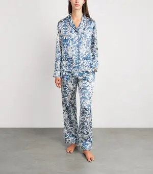 Harrods Silk Menagerie Pyjama Set