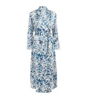 Harrods Silk Menagerie Night Robe