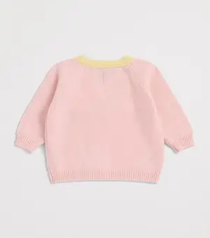 Rosie Sugden Cashmere Cardigan With Bow Detail