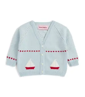 Rosie Sugden Cashmere Cardigan - Blue