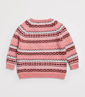 Rosie Sugden Three-ply Cashmere Fair Isle Cardigan