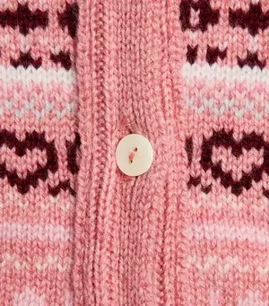 Rosie Sugden Three-ply Cashmere Fair Isle Cardigan
