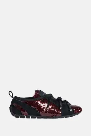 Simone Rocha Simone Rocha Ballerina Grip Trainers Rosso