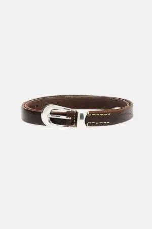 Our Legacy Leather Belt - Marrone