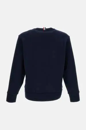 Thom Browne 4-bar Colorblock Crewneck Sweatshirt