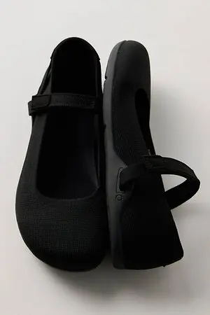 XERO SHOES Cassie Knit Mary Jane Flats - Black
