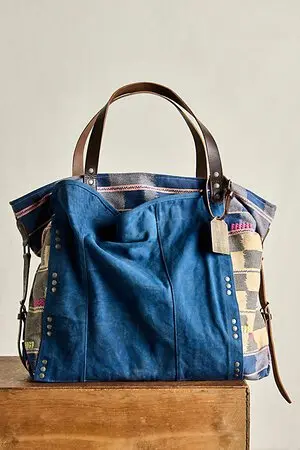 Free People We The Free Patchwork Tote Bag
