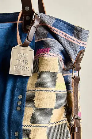 Free People We The Free Patchwork Tote Bag