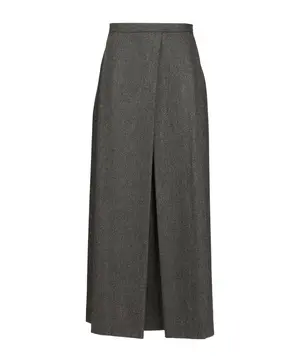 Emporio Armani Mid-length Pleated Skirt - Grey