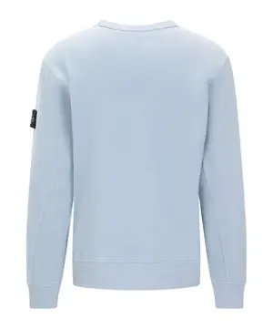 Stone Island Logo-patch Crewneck Sweatshirt