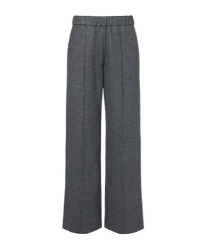 JIL SANDER Wool Wide-leg Pants - Grey