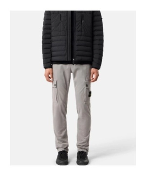 Stone Island Logo Patch Cargo Trousers