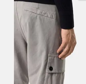 Stone Island Logo Patch Cargo Trousers