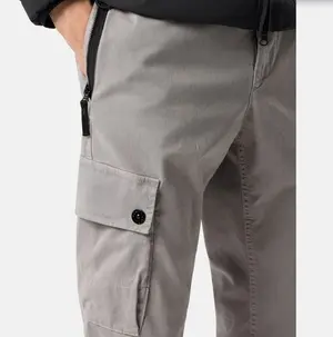 Stone Island Logo Patch Cargo Trousers