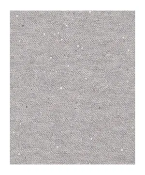 Fabiana Filippi Sequin Embellished Crew Neck Short Sleeve Sweater - Grey