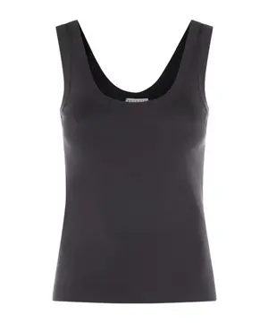 Brunello Cucinelli Sleeveless Vest - Black
