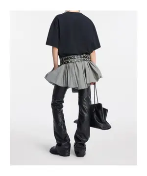 Attico Oversized Asymmetric T-shirt