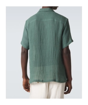 Le Kasha Botad Linen Bowling Shirt