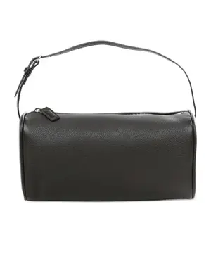 THE ROW 90s Zip Handbag - Black
