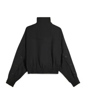 Y3 Button-detail Elasticated-waist Jacket