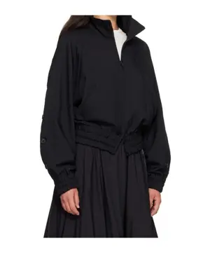 Y3 Button-detail Elasticated-waist Jacket