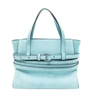 Moschino Adjustable Shoulder Bag - Light Blue
