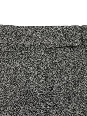 Emporio Armani Straight-leg Trousers With Pleat Details